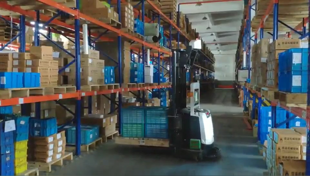 AGV, SLAM NAVIGATION, Material handling vehicle, automated guided ...